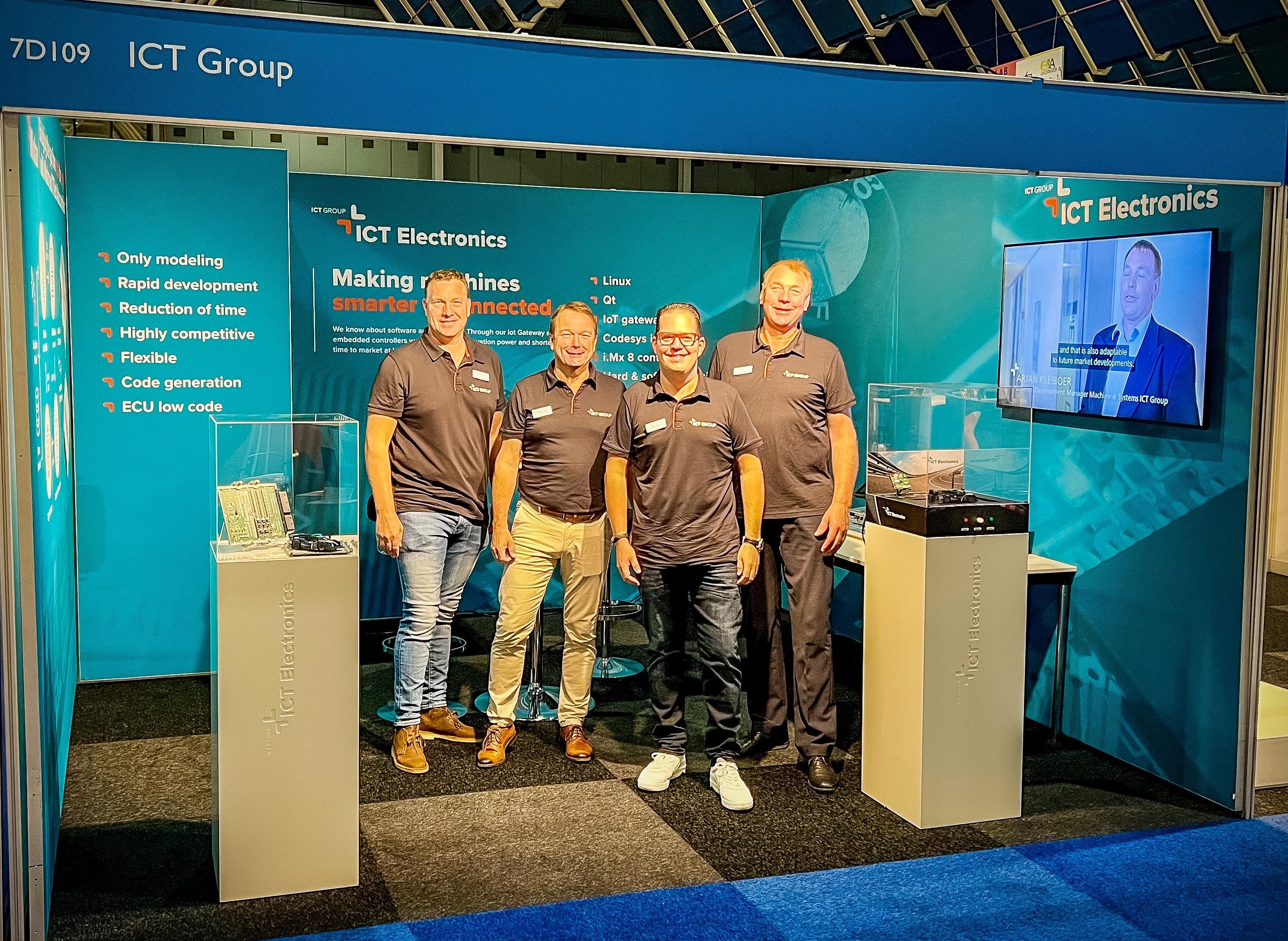 ICT Group at the Electronics & Applications fair | ICT Group